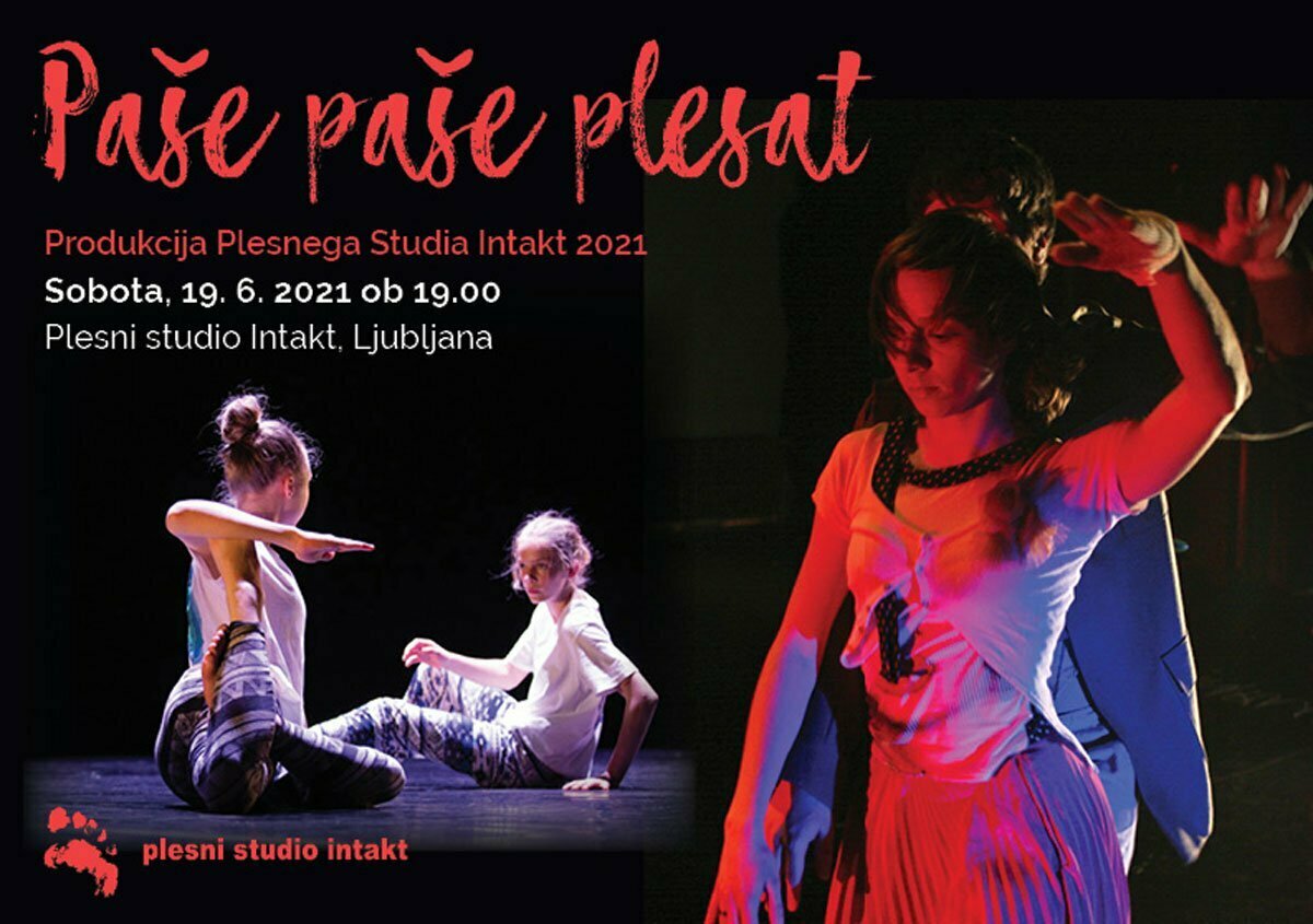 PAŠE PAŠE PLESAT 2021 – Plesni Studio Intakt