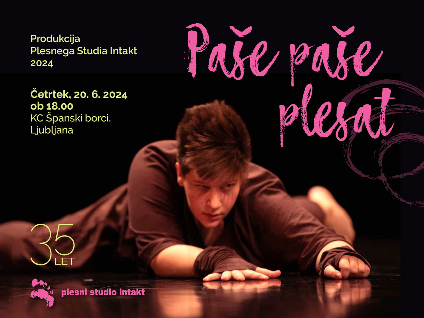 PAŠE PAŠE PLESAT 2024 - 35 LET – Plesni Studio Intakt